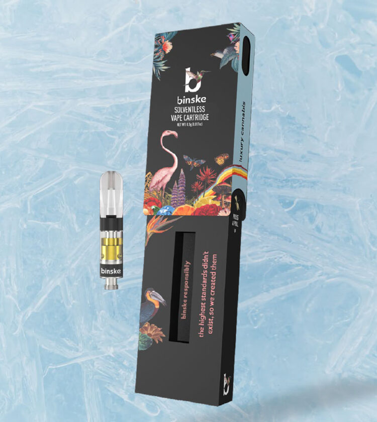 Solventless Live Rosin Vape Cartridges - Binske